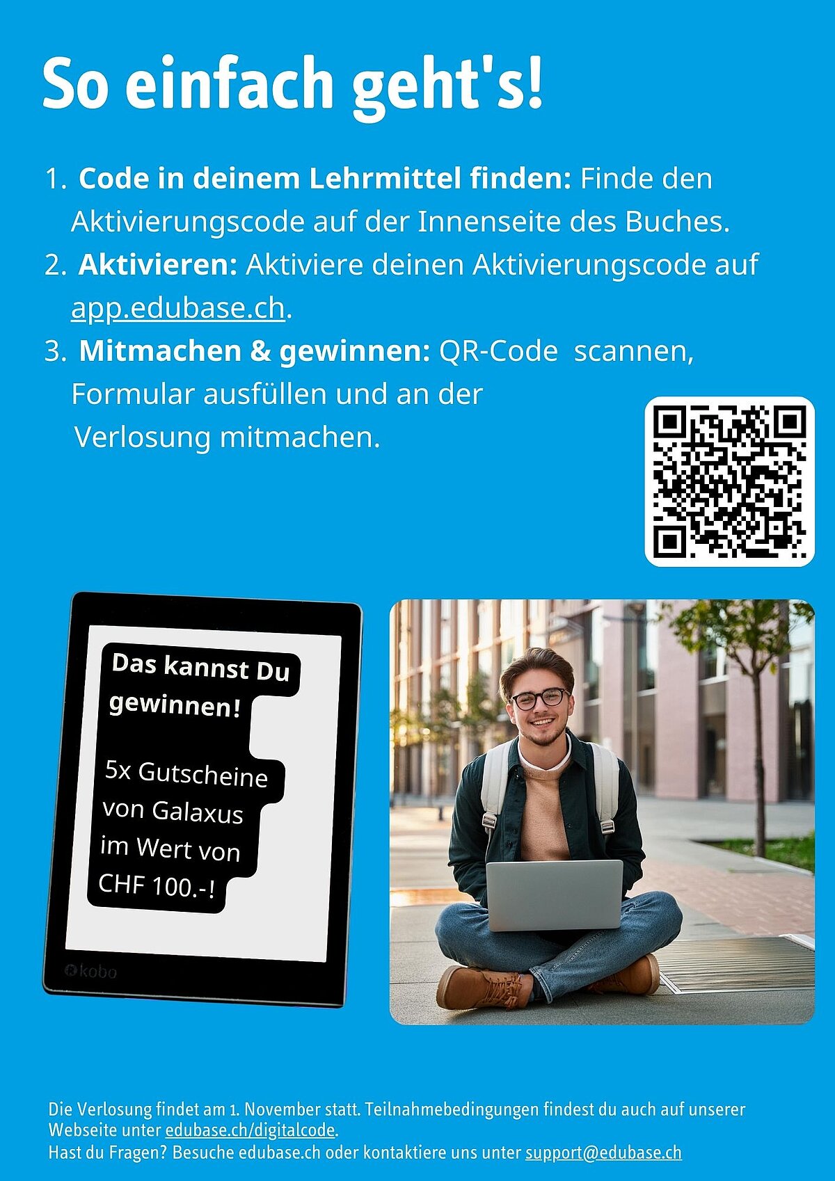 Jetzt Lehrmittel digital aktivieren